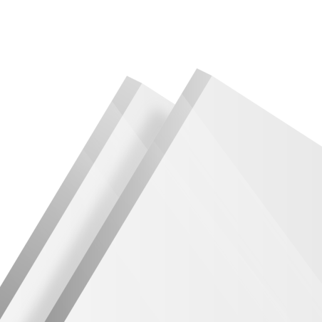 PMMA Blanc Opaque Altuglas® 10mm - Résistant et Durable
