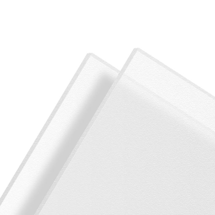 Plaque PMMA Coulé Blanc Dual Satin Altuglas® 5mm de qualité